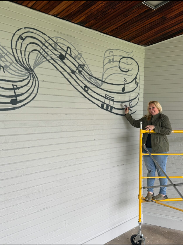 Band Shell mural | News, Sports, Jobs - Morning Journal